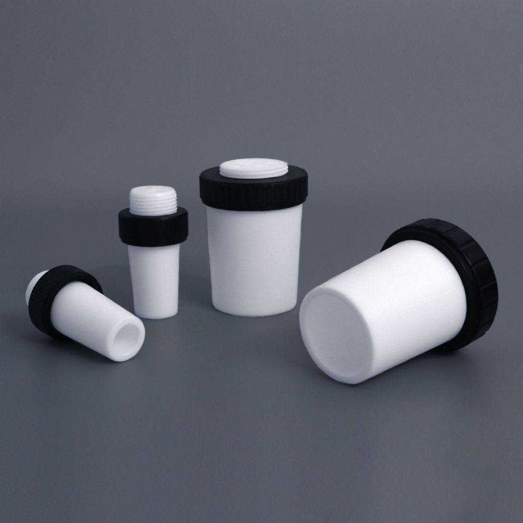 Safety Lab Stopper, Extraction Nut, Standard Taper, Hollow, PTFE ...