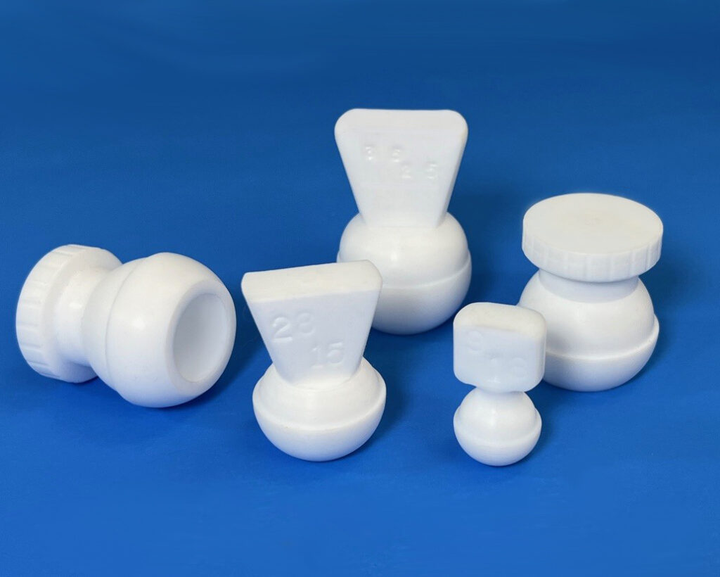Stoppers, Spherical Joint, Solid, PTFE - Scientific Machine