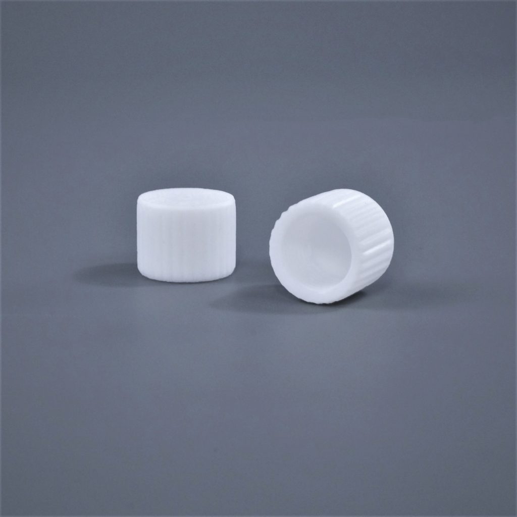 Solid PTFE Compression Cap, fits SciMac Threads & Chem-Thread ...
