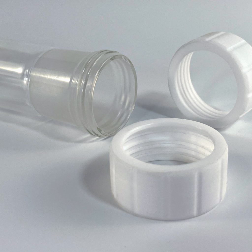 Rodaviss® Joint Cap with Aperture, PTFE - Scientific Machine