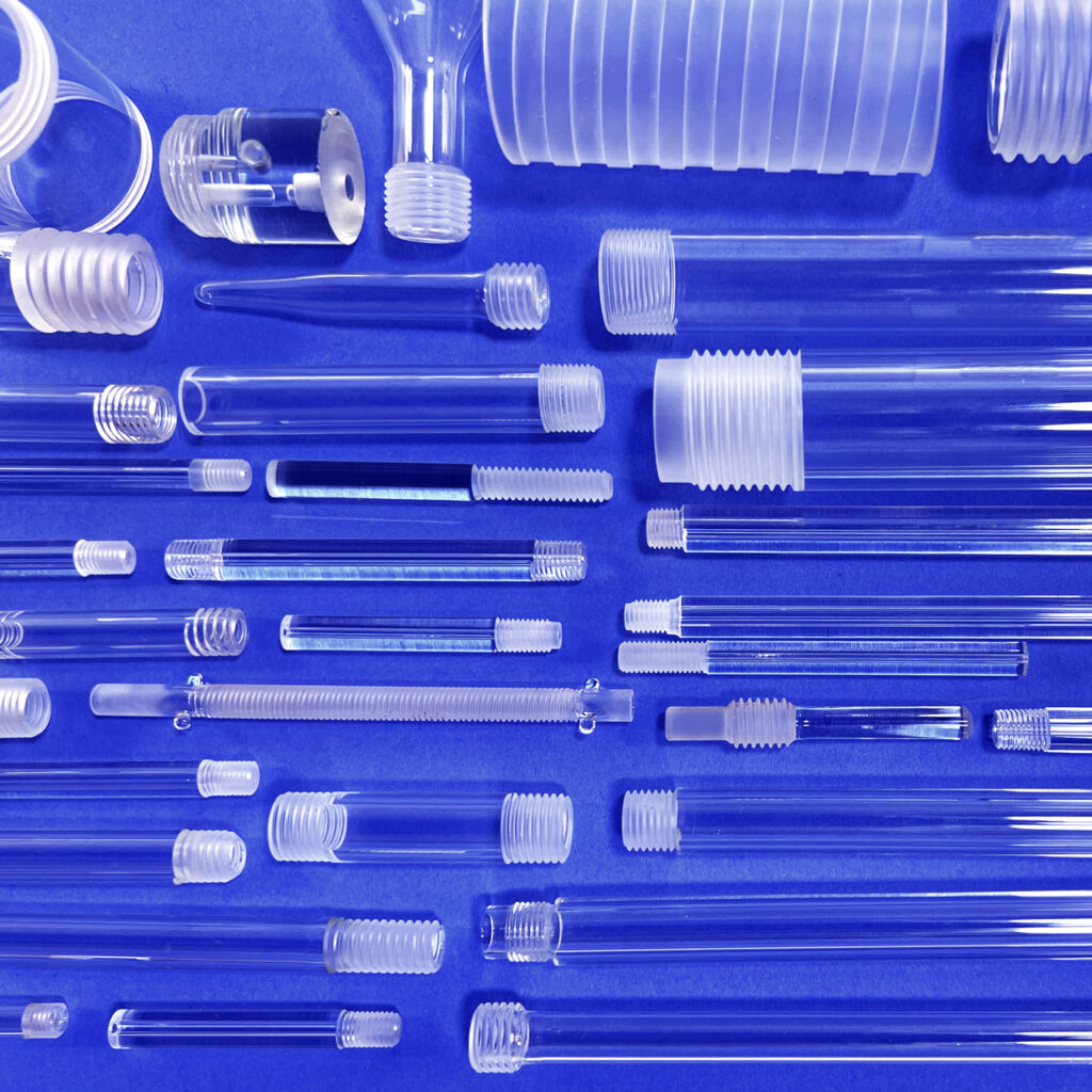 Borosilicate Glass Threaded Tubing - Scientific Machine