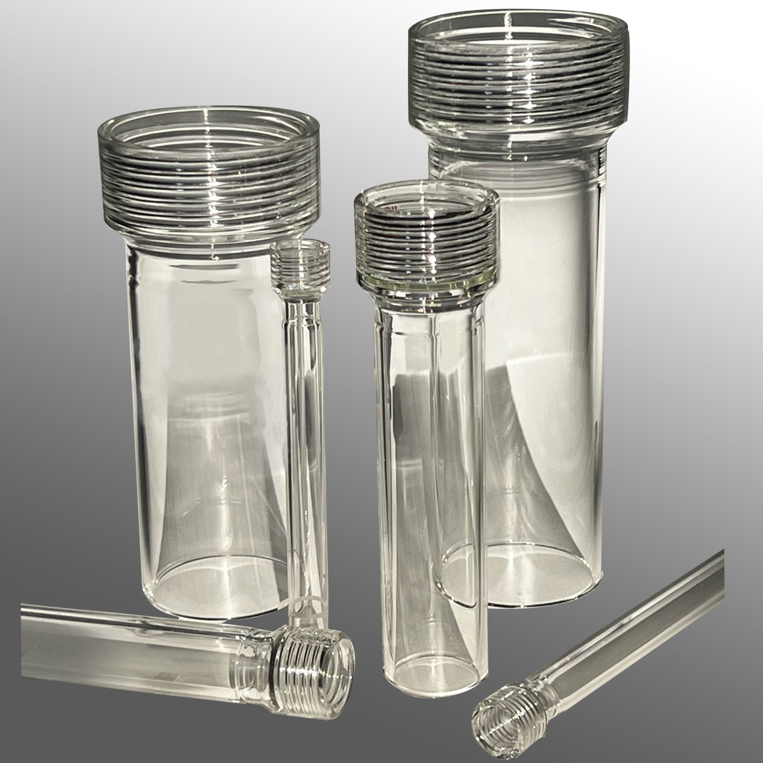 Internal Threaded Glass Connector - Scientific Machine