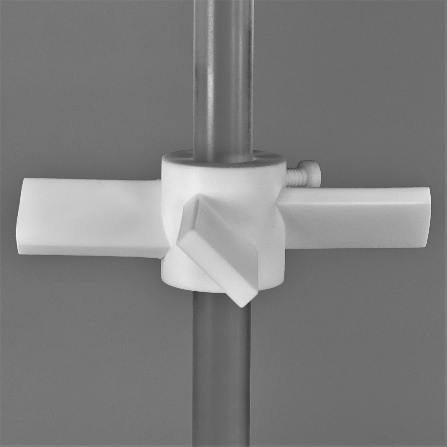 Axial Flow PTFE Agitator, Four Blade, 16mm - Scientific Machine