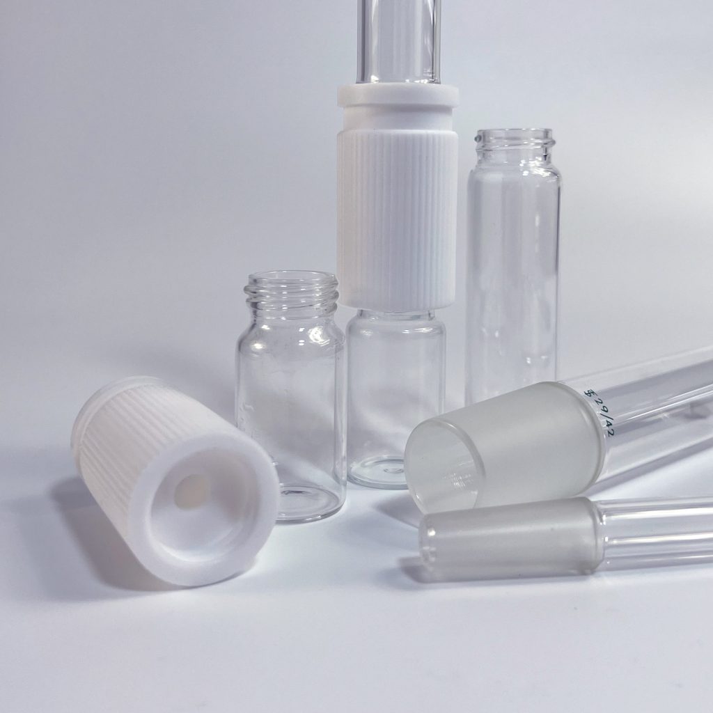 PTFE Adapter, Powder Transfer, Vials to ST Ground glass Joints ...