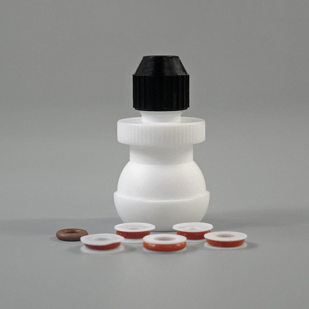 Spherical Joint Thermometer Adapter, PTFE - Scientific Machine