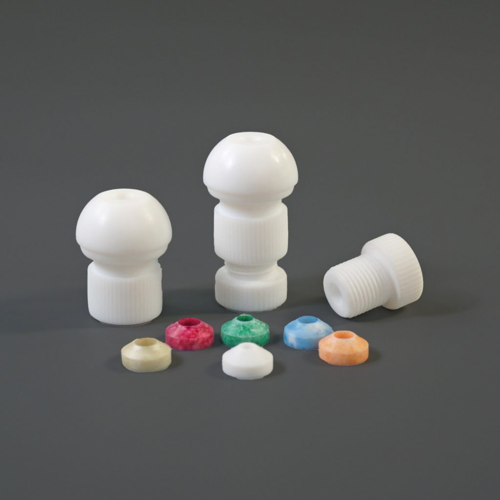 Spherical Joint Adapter with Ferrules, PTFE - Scientific Machine