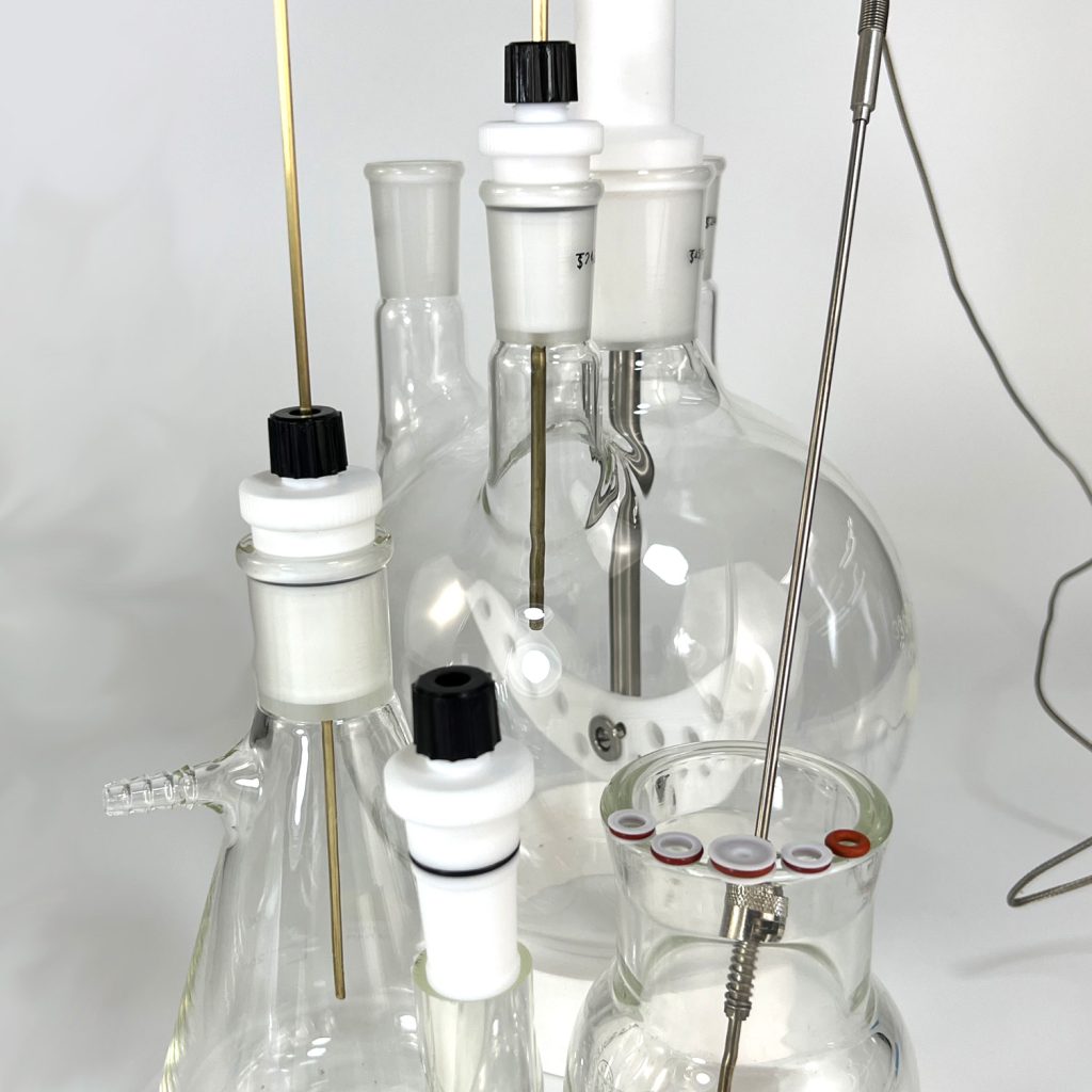 Inlet Adapter for 1/8" 1/16" & 3.5mm Ø Bleed Tubes, Thermocouple ...