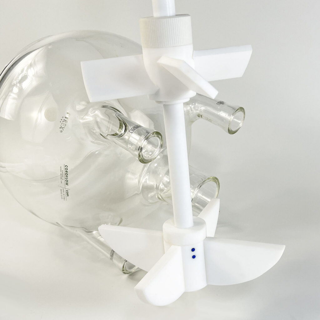 Permanent attachment of PTFE Agitators to SciMac PTFE Sheathed Stirrer ...