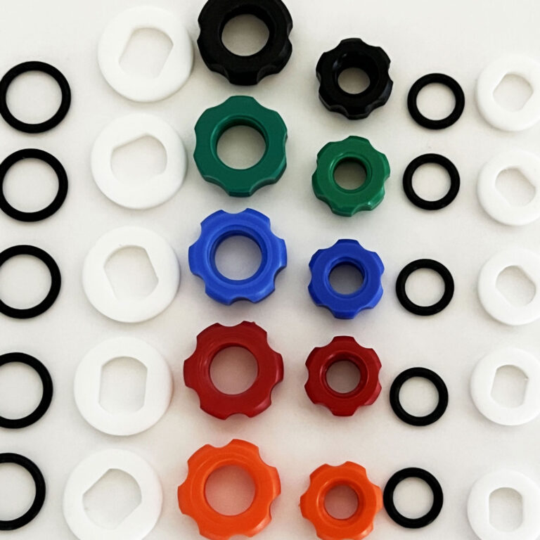 Replacement Nut, Washer & O-ring Kit for PTFE Stopcock Plugs ...